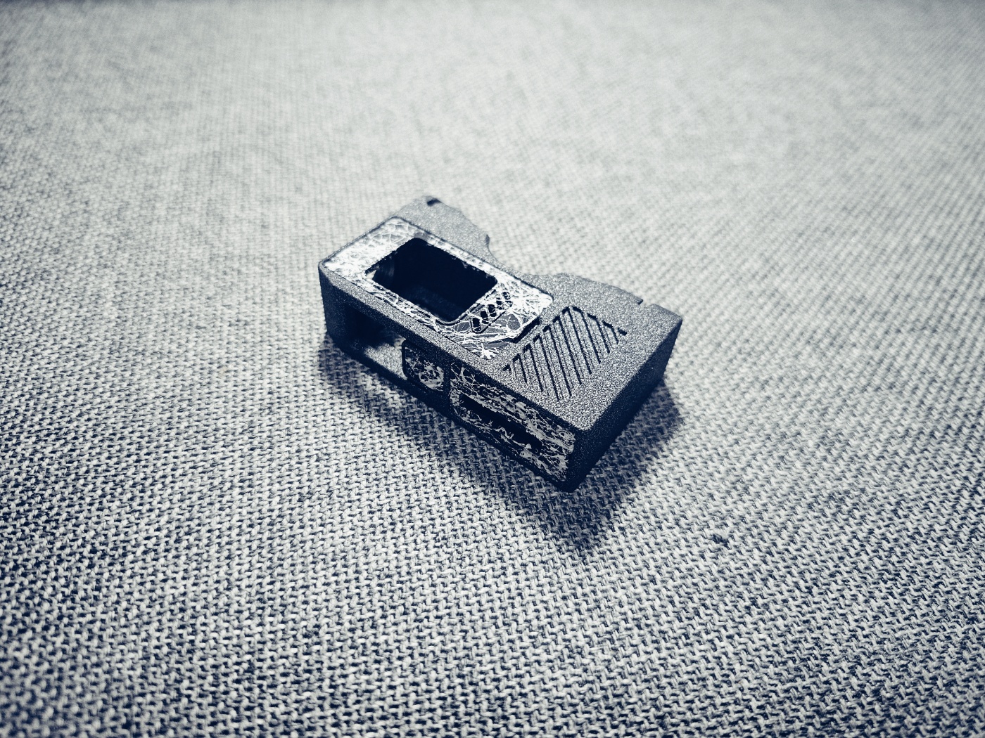 Risen black delrin marble(BW) panel set. – hmods